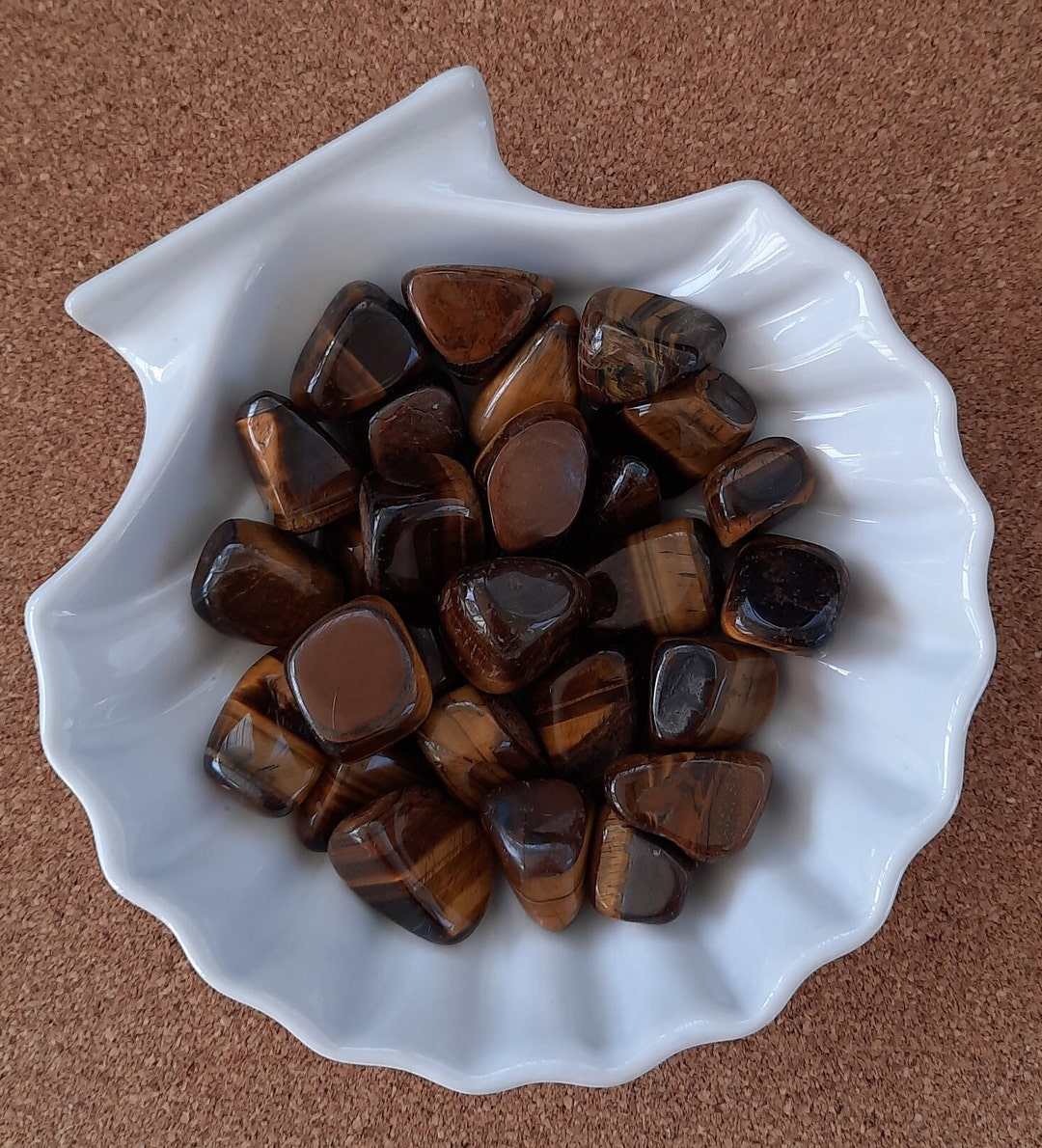 Tiger Eye Tumbled Gemstones Solar Plexus Chakras Prosperity ...