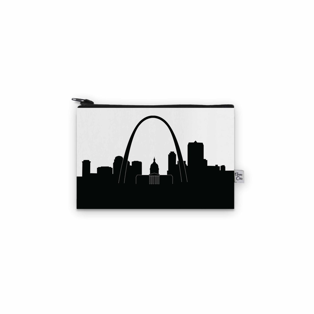 St. Louis MO Skyline Canvas Mini Purse | Homesick Gift | Travel Lover ...