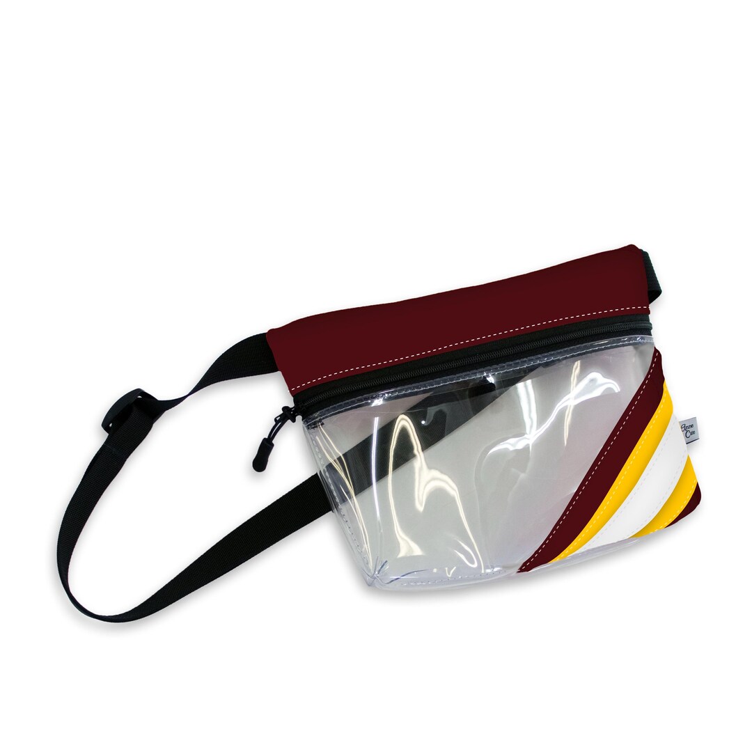 Washington Commanders Football Stadium Clear Stripe Game Day Fanny Pack ...