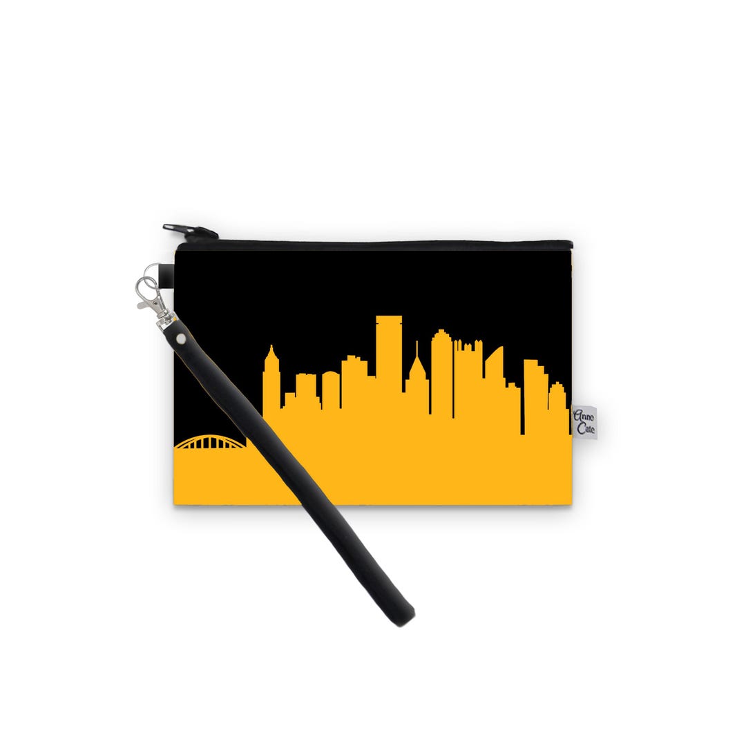 Pittsburgh Steelers Football Stadium Skyline Game Day Wristlet ...