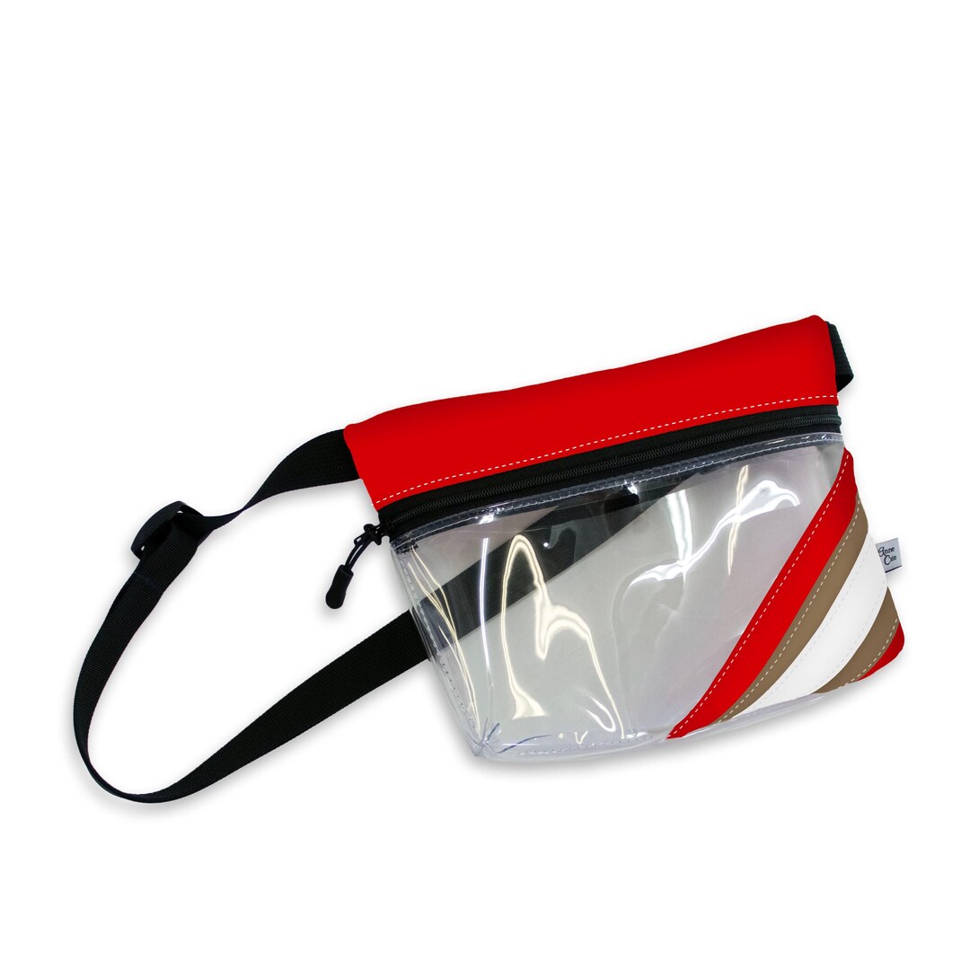 San Francisco 49ers Football Stadium Clear Stripe Game Day Fanny Pack ...
