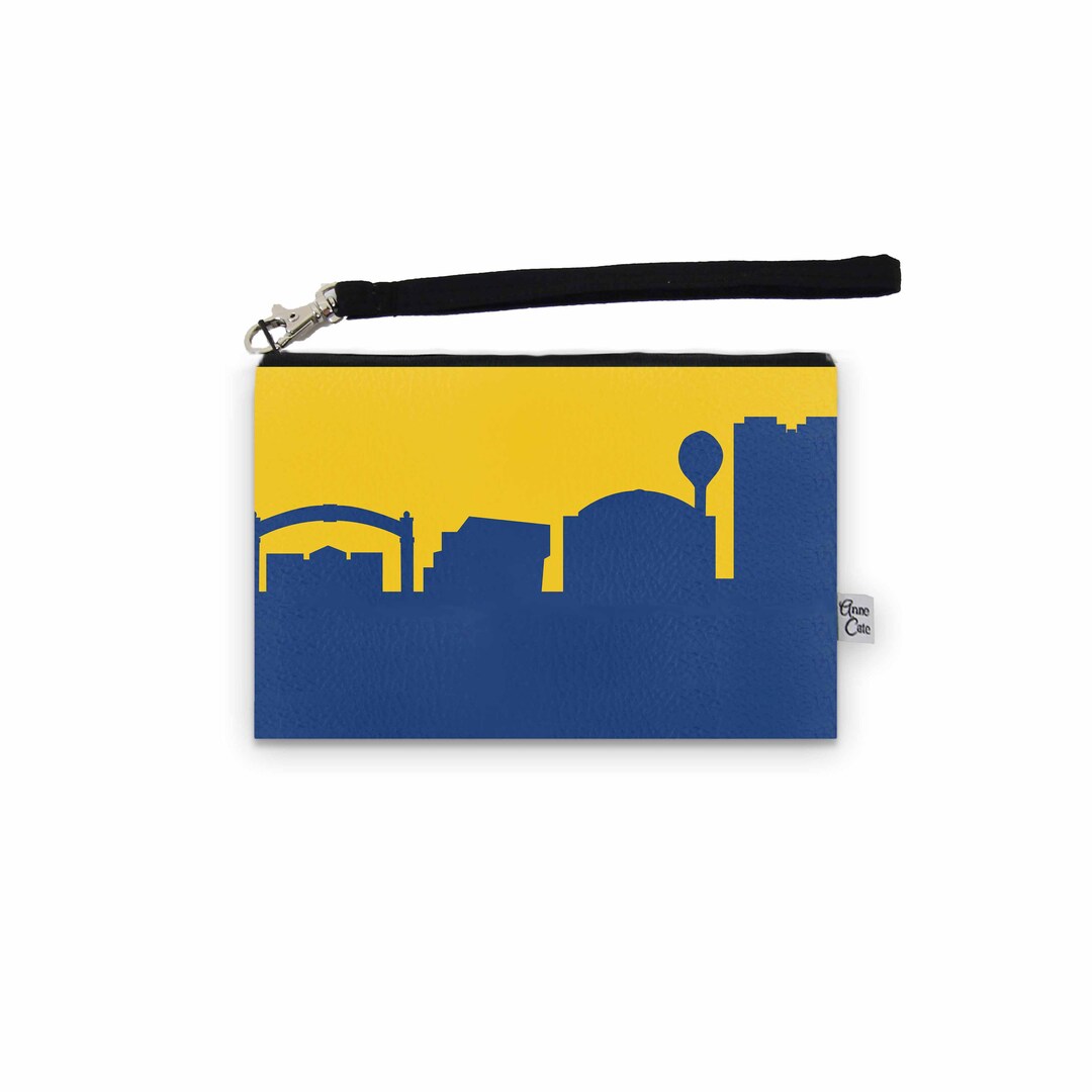 Kent Ohio kent State University Skyline Game Day Wristlet Stadium ...