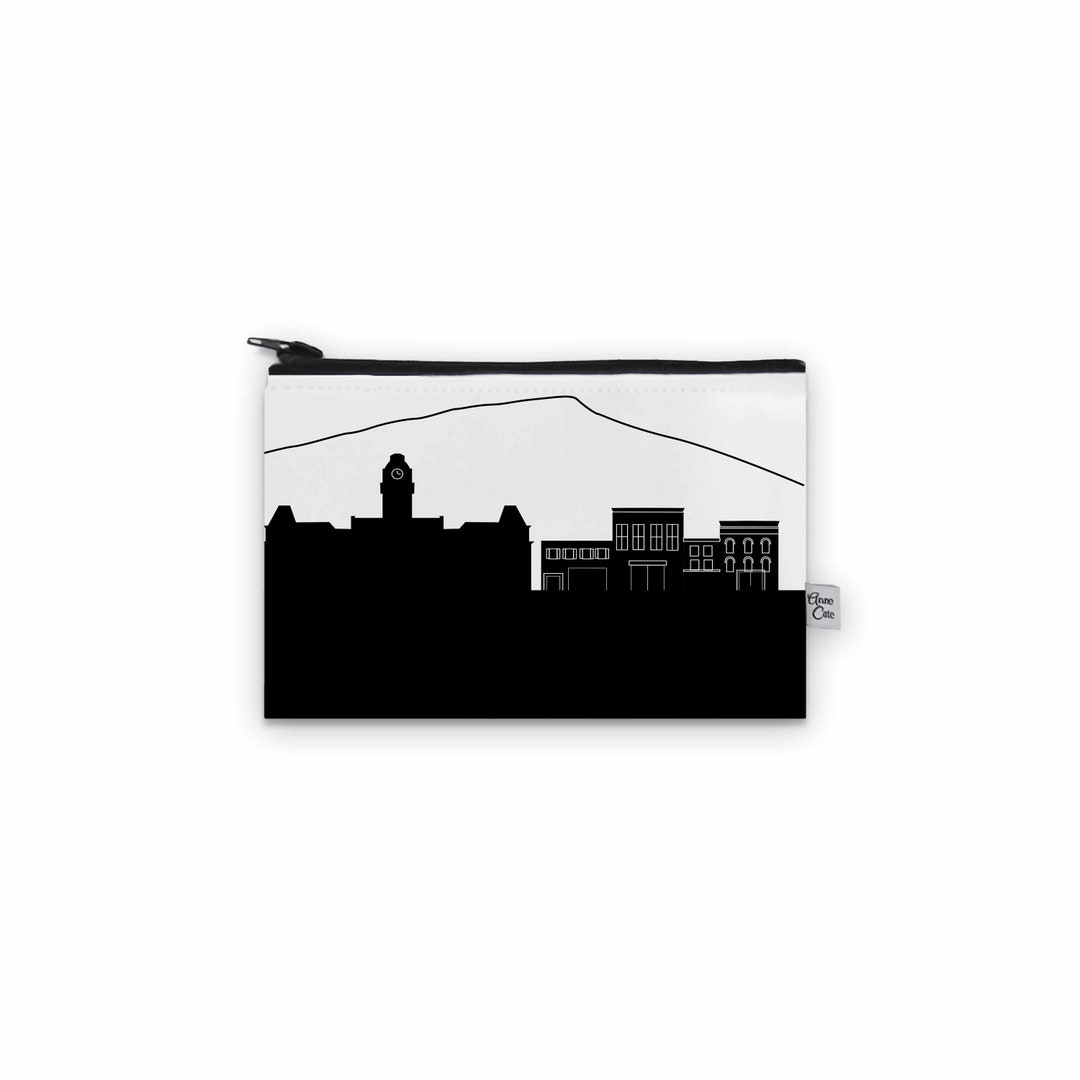 Morgantown WV (west Virginia University) Skyline Canvas Mini Purse ...