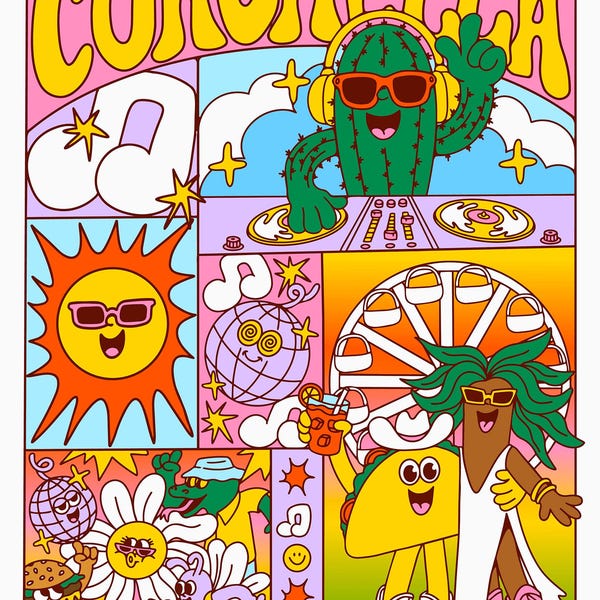 Coachella Posters - Etsy