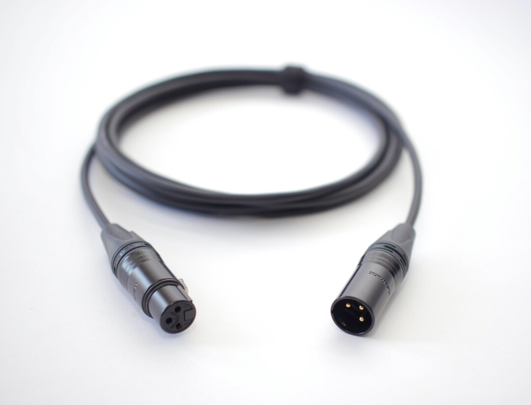 1-100' Mogami 2552 Mic Cable | Neutrik XX Gold XLR Male to XLR Female ...