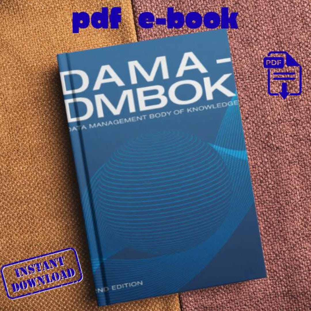 Dama-dmbok Data Management Body of Knowledge - Etsy