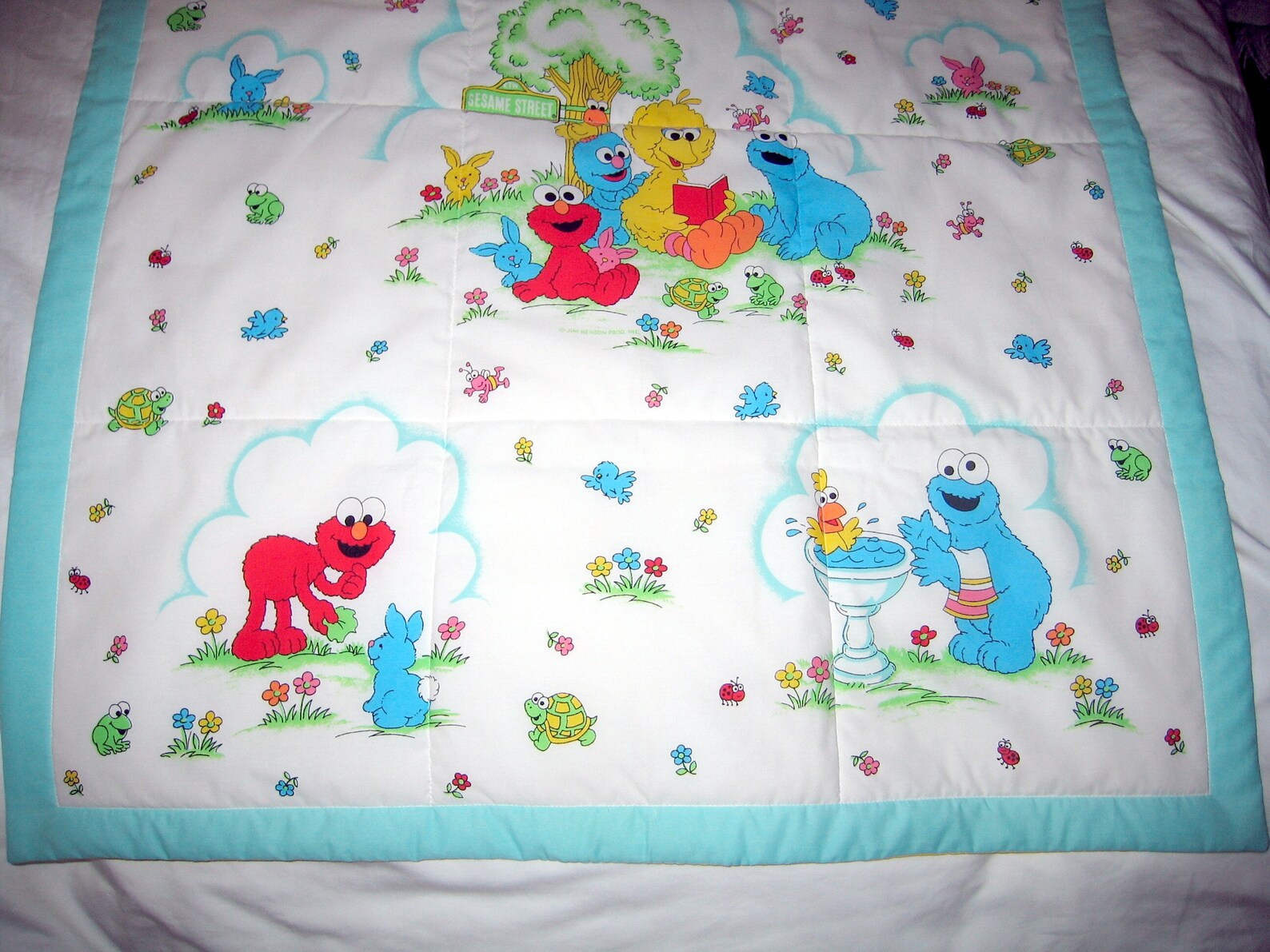 Cartoon Character Quilted Comforter Blanket With Pillow Case - Etsy
