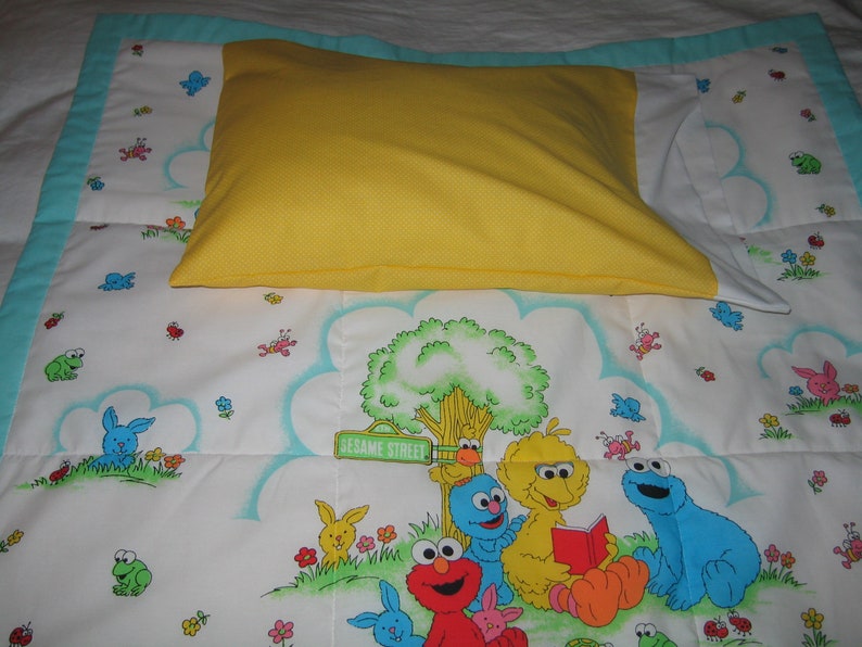 Cartoon Character Quilted Comforter Blanket With Pillow Case - Etsy
