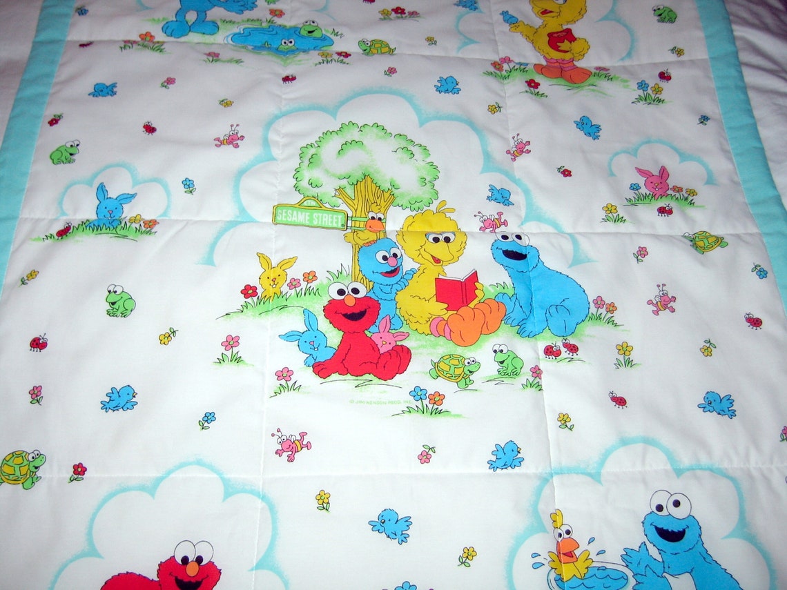 Cartoon Character Quilted Comforter Blanket With Pillow Case - Etsy