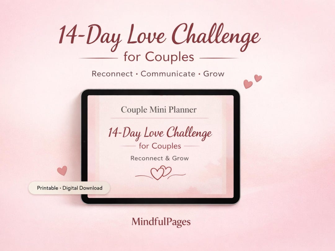 14-day Love Challenge for Couples | Printable Relationship Prompts (PDF ...