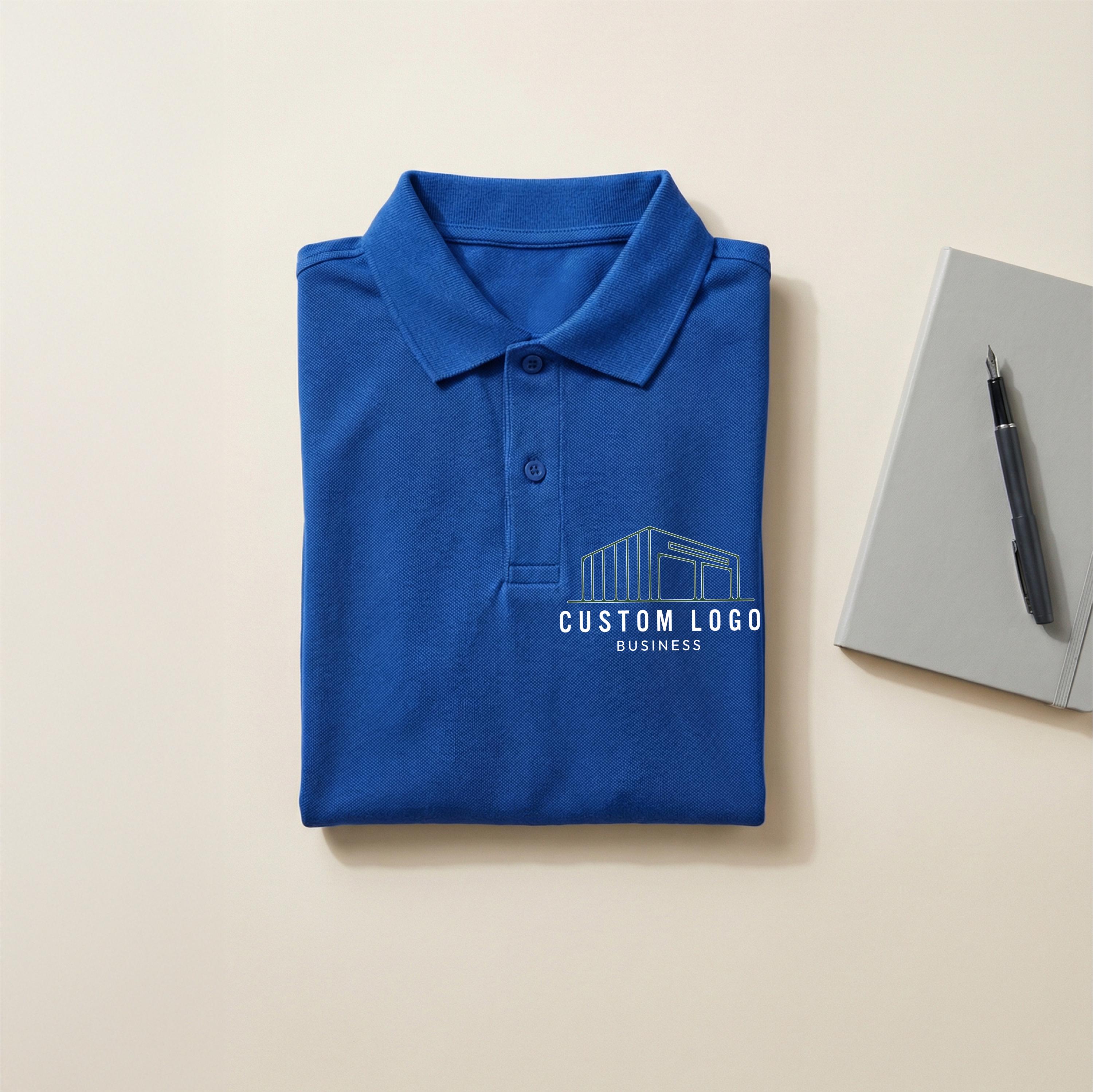 Custom Polo Shirt: Business Logo Print, Customized Team Tees, Company ...