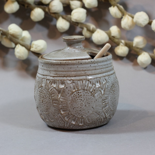 Ceramic Honey Pot - Etsy