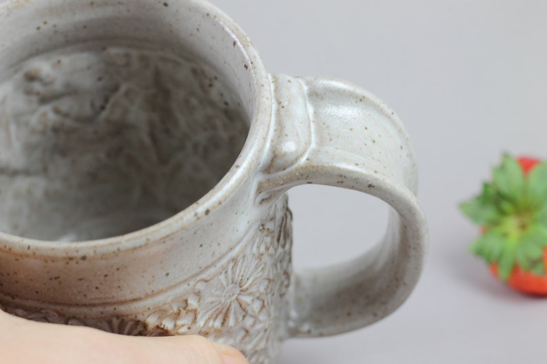 Ceramic Tankard Mug 10oz Stamp Texture - Etsy