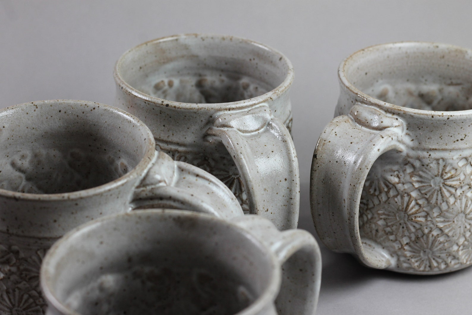 Ceramic Tankard Mug 10oz Stamp Texture - Etsy