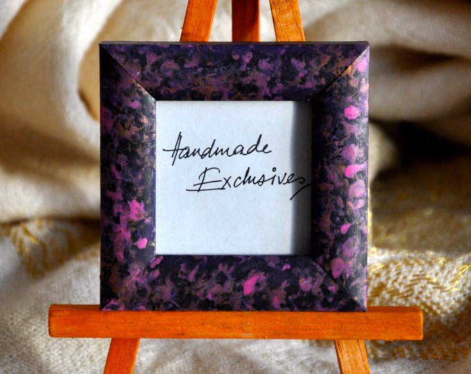 Handpainted Picture Frame, Miniframe, Picture Magnet, Refrigerator ...