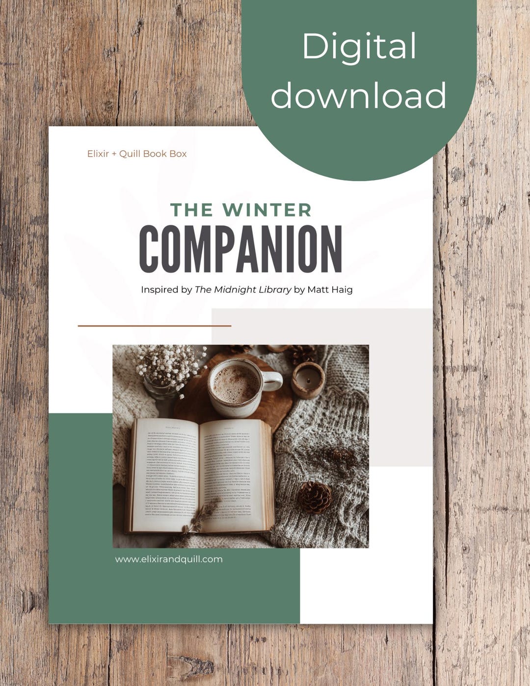 Winter Book Club Companion | Reading Journal & Discussion Questions ...