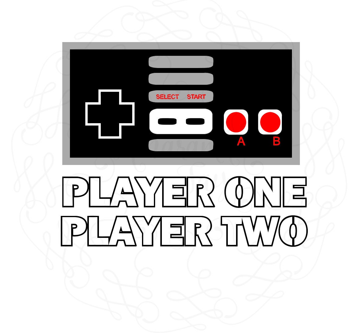 Player One Player Two | Etsy