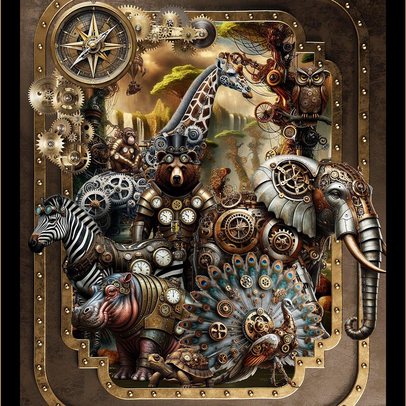 Steampunk Quilt Kit - Etsy