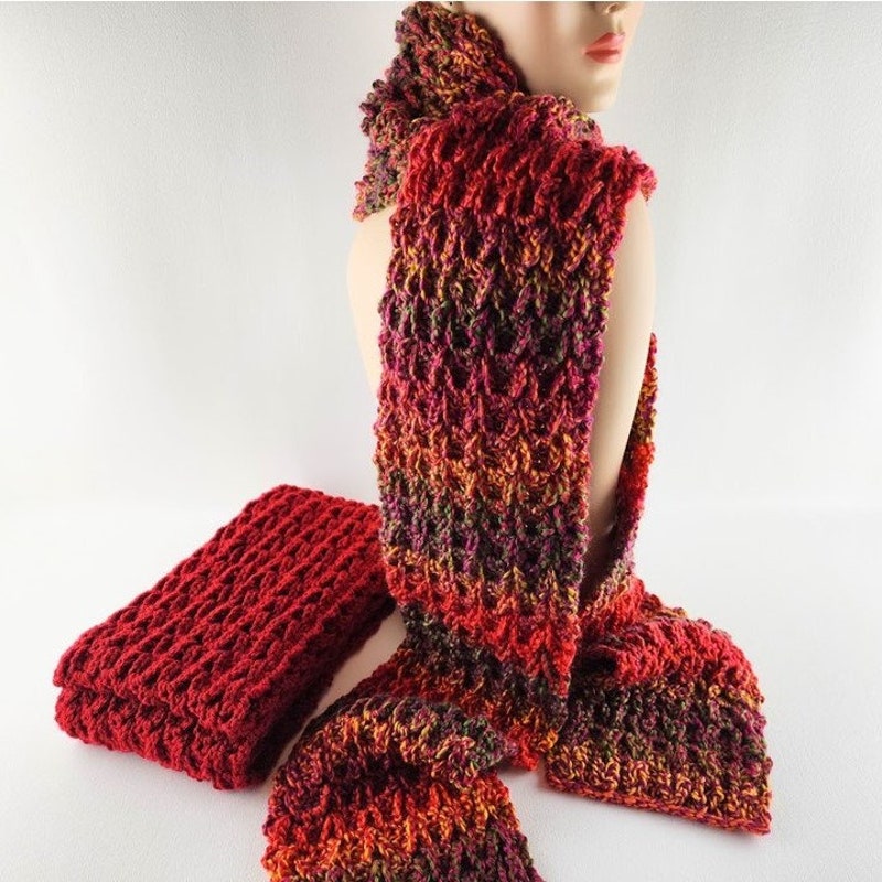 Winter Scarf Pattern - Etsy