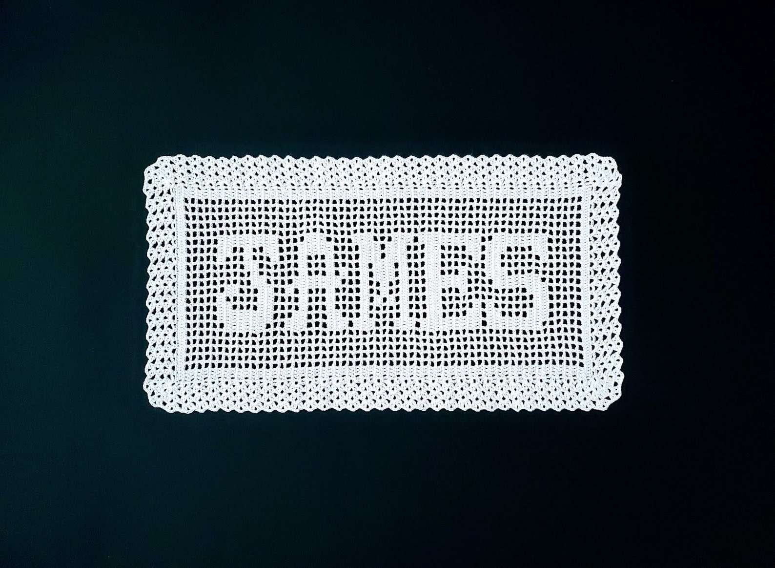 Personalized Name Doily Crochet Pattern Version 2 - Name Doily Crochet ...