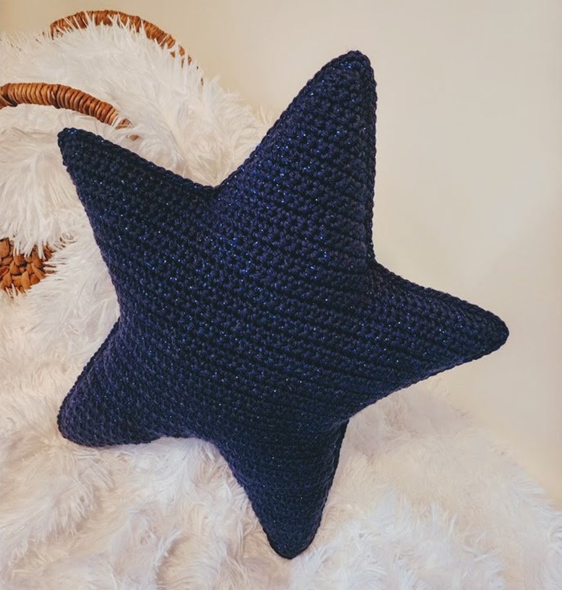 Star Pillow Crochet Pattern Realistic Star Pillow Crochet - Etsy