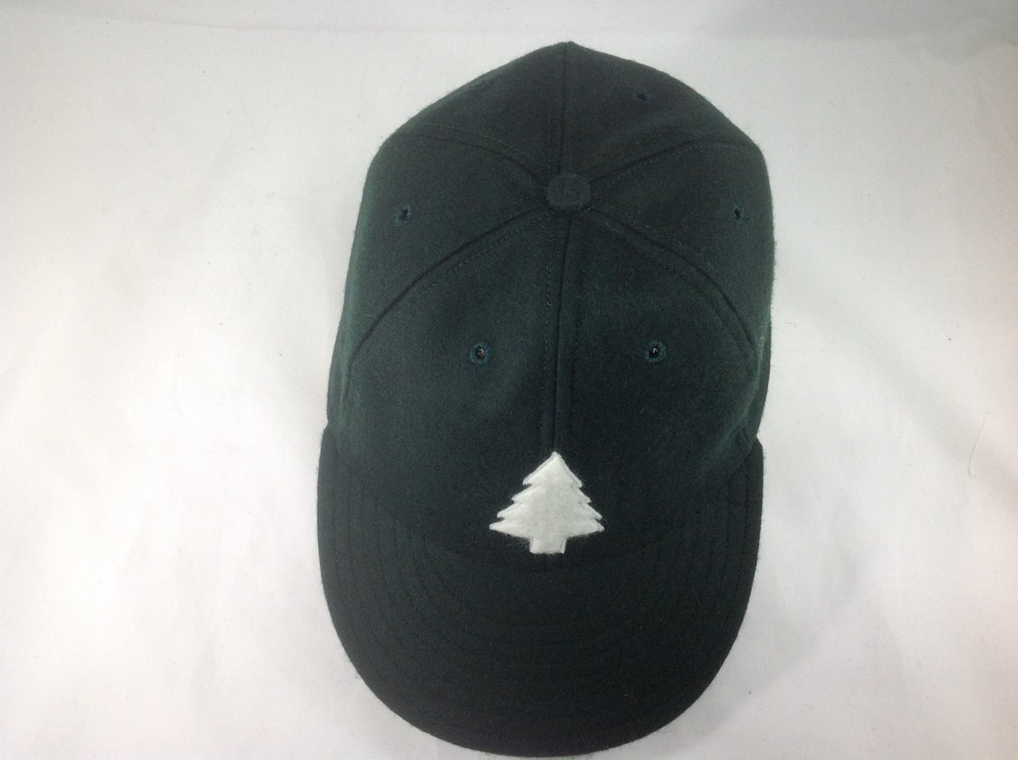 Felt Pine Tree Logo on Wool Flannel Cap. Chose Cap Color and Size at ...