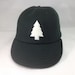 Felt Pine Tree Logo on Wool Flannel Cap. Chose Cap Color and Size at ...