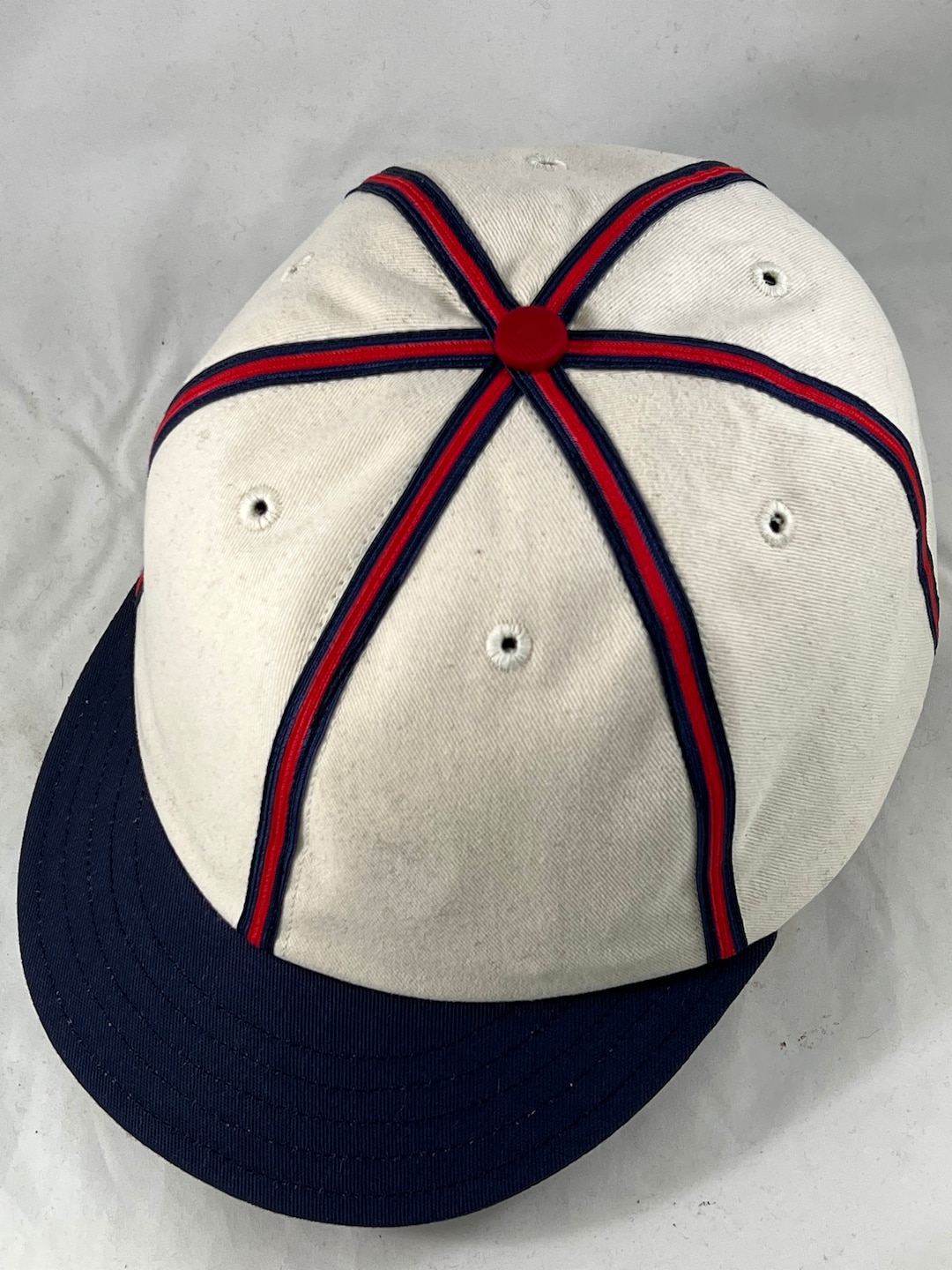 Rising Sun Vintage Base Ball Team Cap. Cotton Twill Crown, Fitted to ...