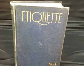Emily Post Etiquette Book - Etsy
