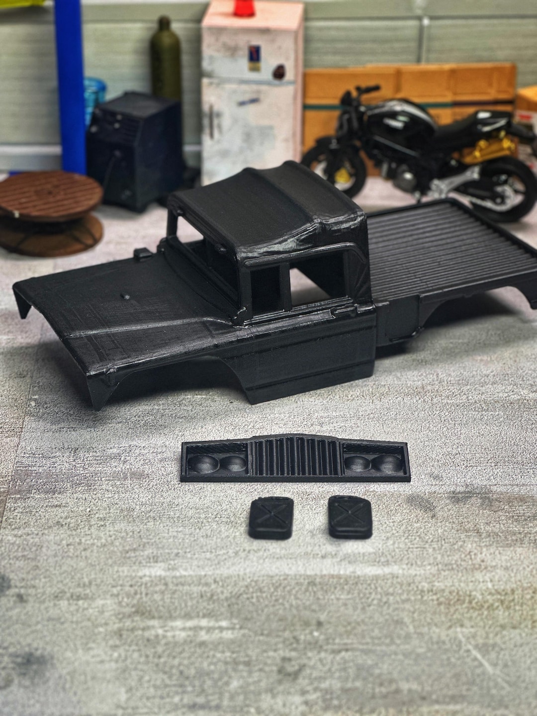 Scx24 Body Kaiser (133mm Wb) (unpainted) - Etsy