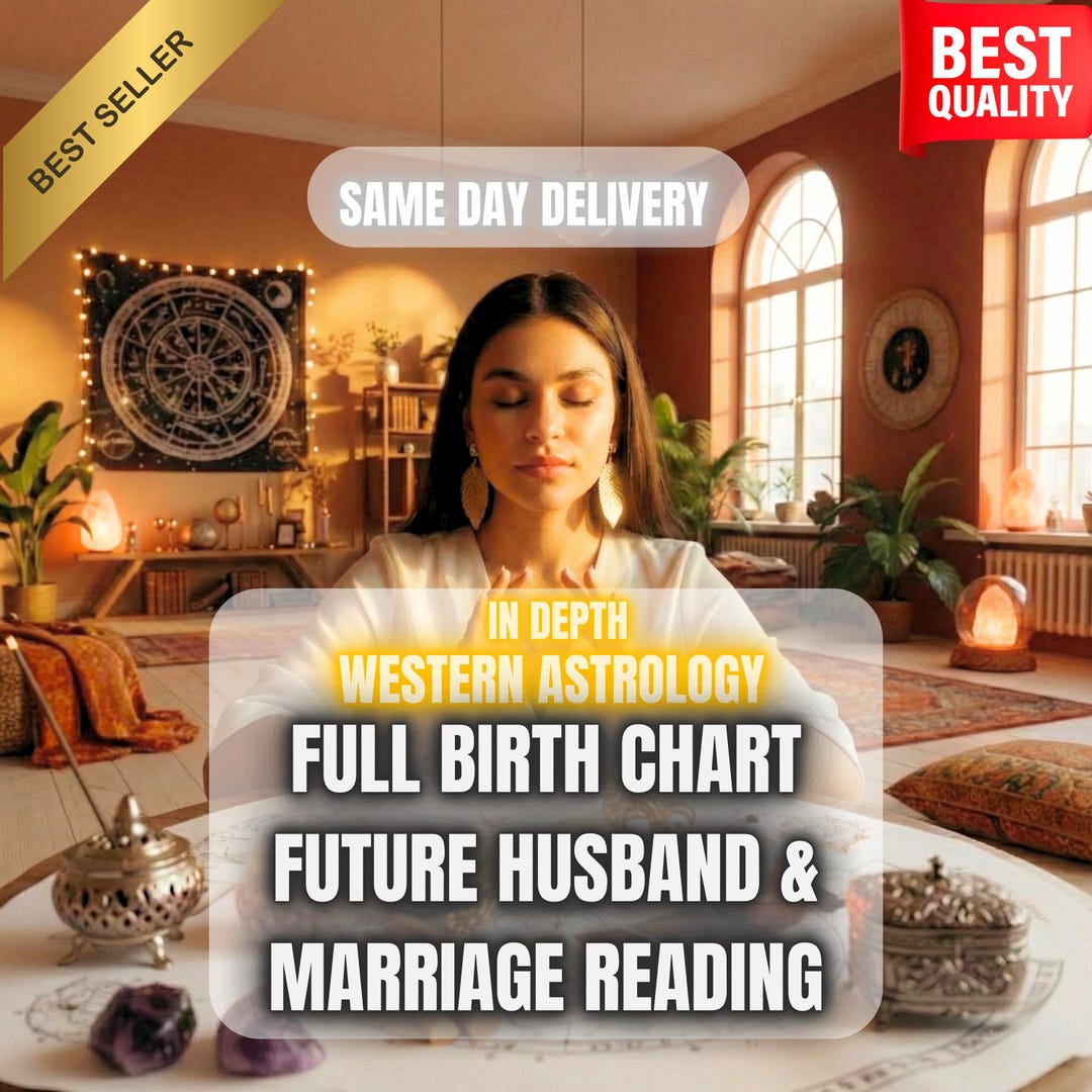 Full Natal Chart Reading, Detailed Future Husband Marriage Analysis ...