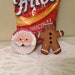 Christmas Holiday Chip Clips Housewarming Set of Four Original - Etsy