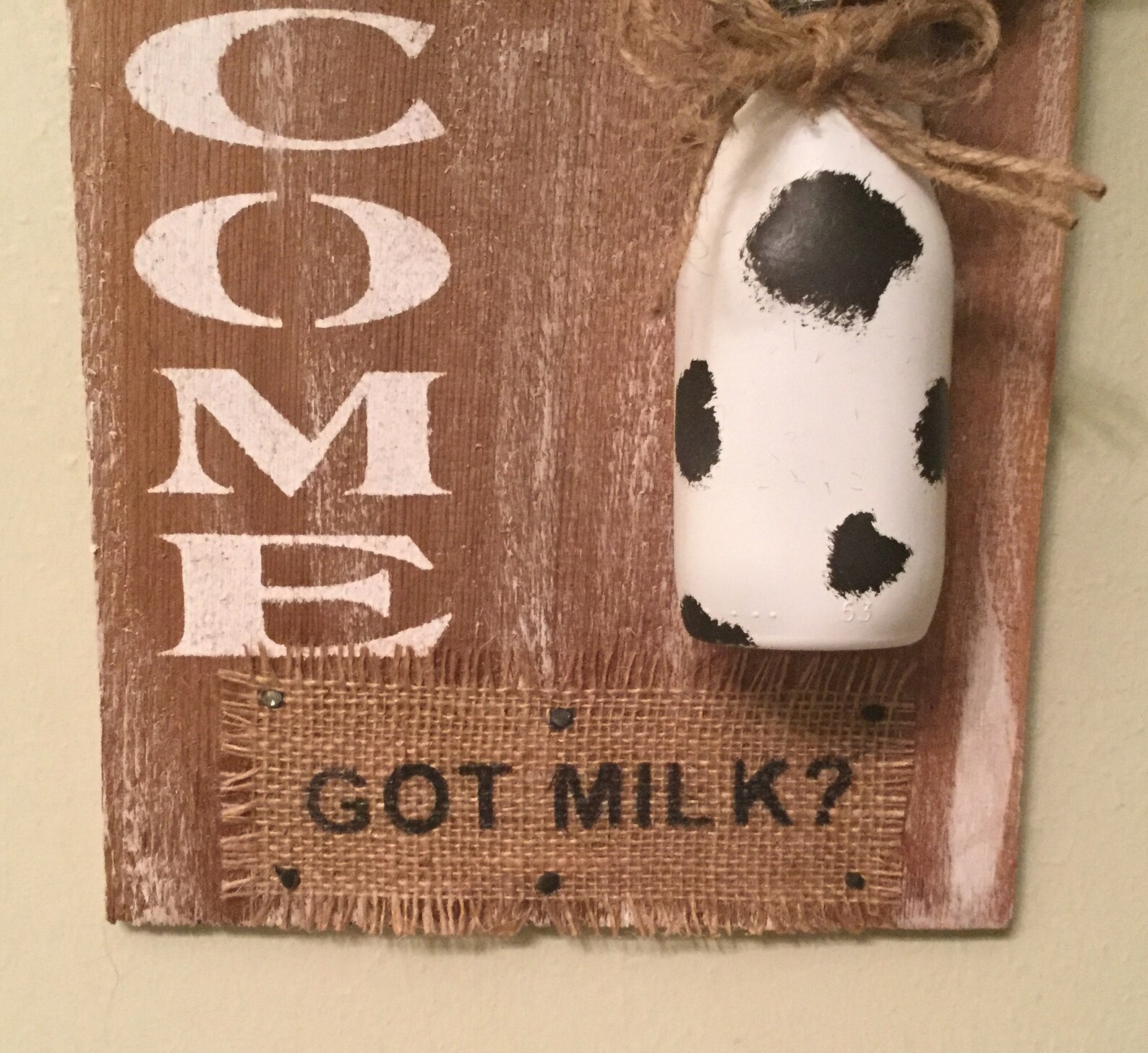 Cow Upcycled Shingle Farm Home Sign Housewarming Gift Farm - Etsy