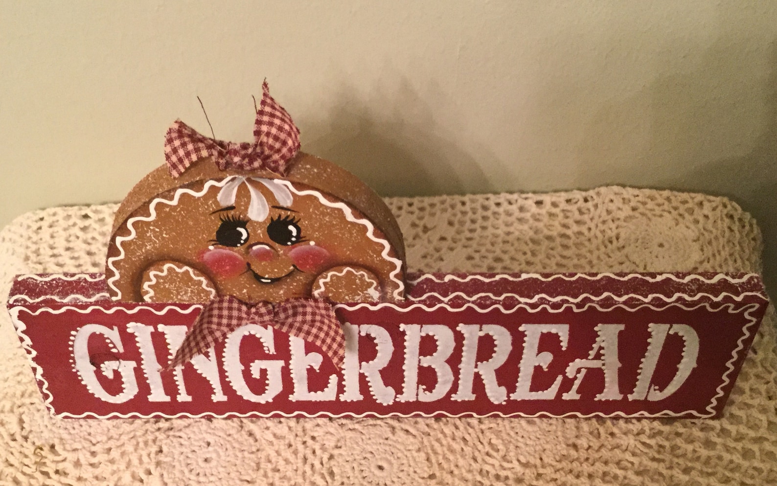 Gingerbread Shelf Sitter Housewarming Ginger Kitchen Ginger | Etsy