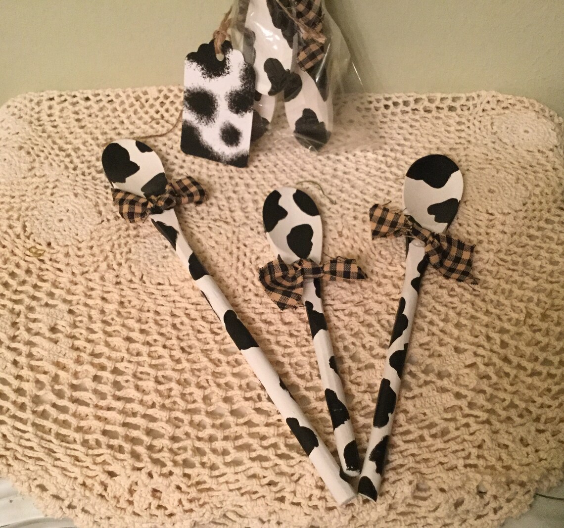 Cow Farm Decor Housewarming Farmhouse Farm Kitchen Upcycled - Etsy