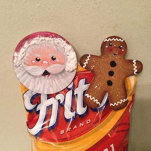 Christmas Holiday Chip Clips Housewarming Set of Four Original Crafts ...