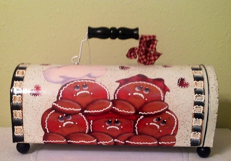 Gingerbread Bread Box...mail Box..ginger Collector. Ginger - Etsy