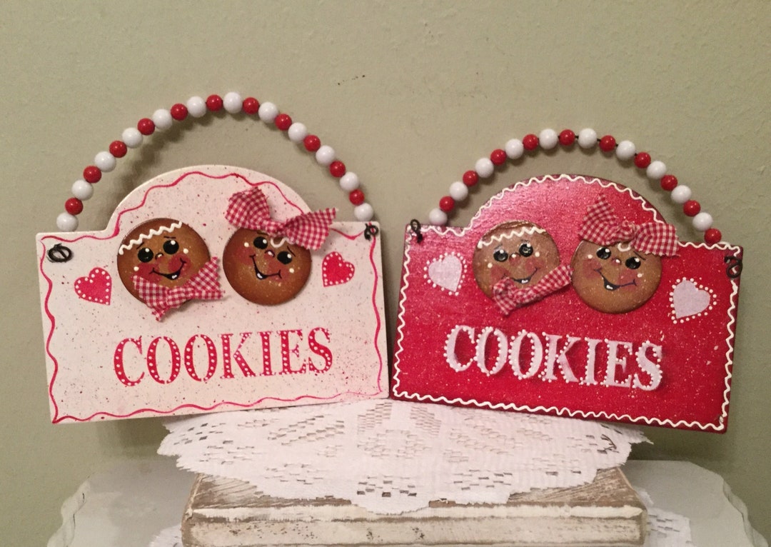 New Gingerbread Decor Wall Hanging Housewarming Ginger Collector Ginger ...
