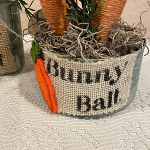 Rabbit Tins Bunny Bait Cans Easter Decor - Etsy
