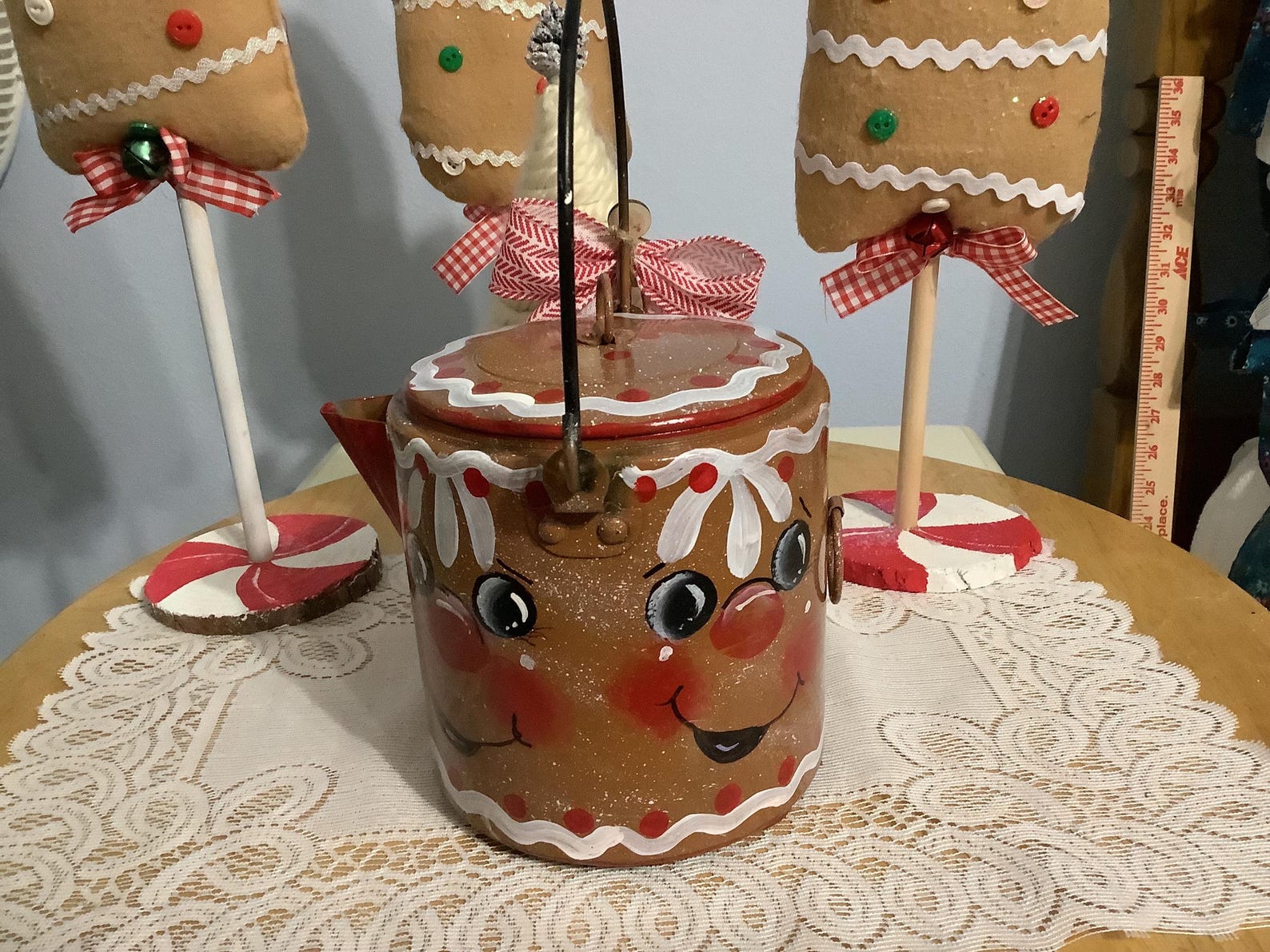 Adorable Gingerbread Coffee Pot Shorty. Gingerbread Collector Ginger ...