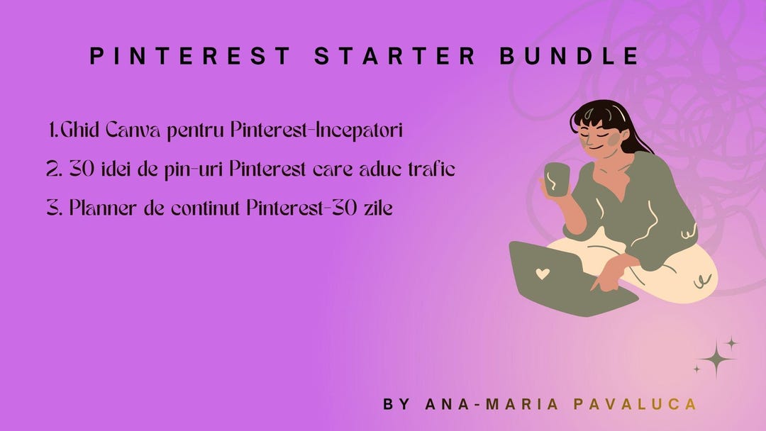 PINTEREST STARTER BUNDLE - Etsy