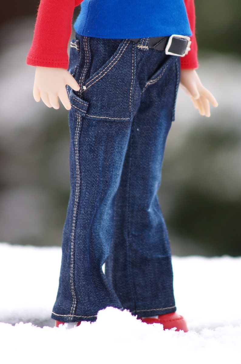 Colvins Carpenter Jeans PDF Sewing Pattern for 13 Effner - Etsy