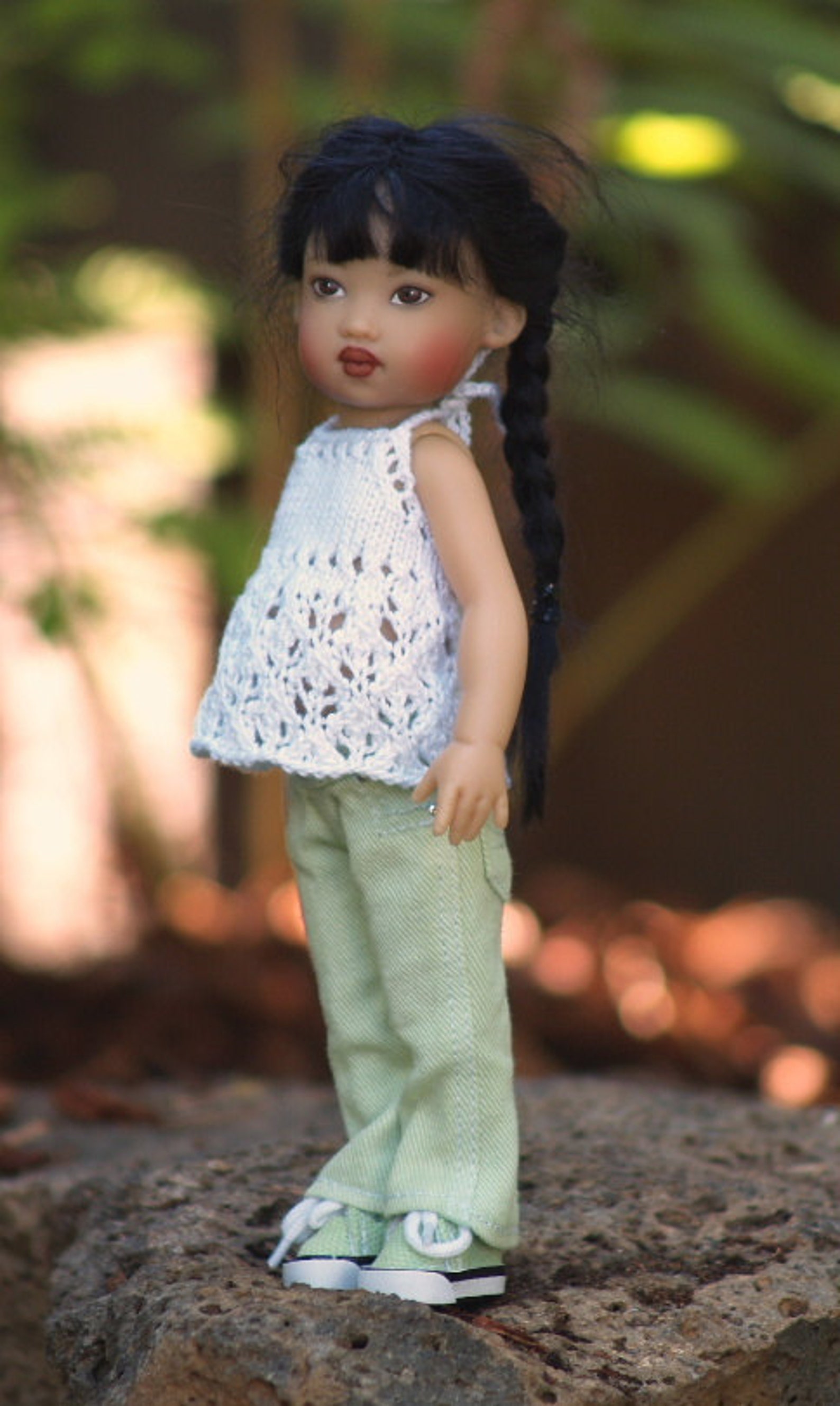 Colvin Jeans & Skirts-r--pdf Pattern for Helen Kish's 7 1/2" Riley - Etsy