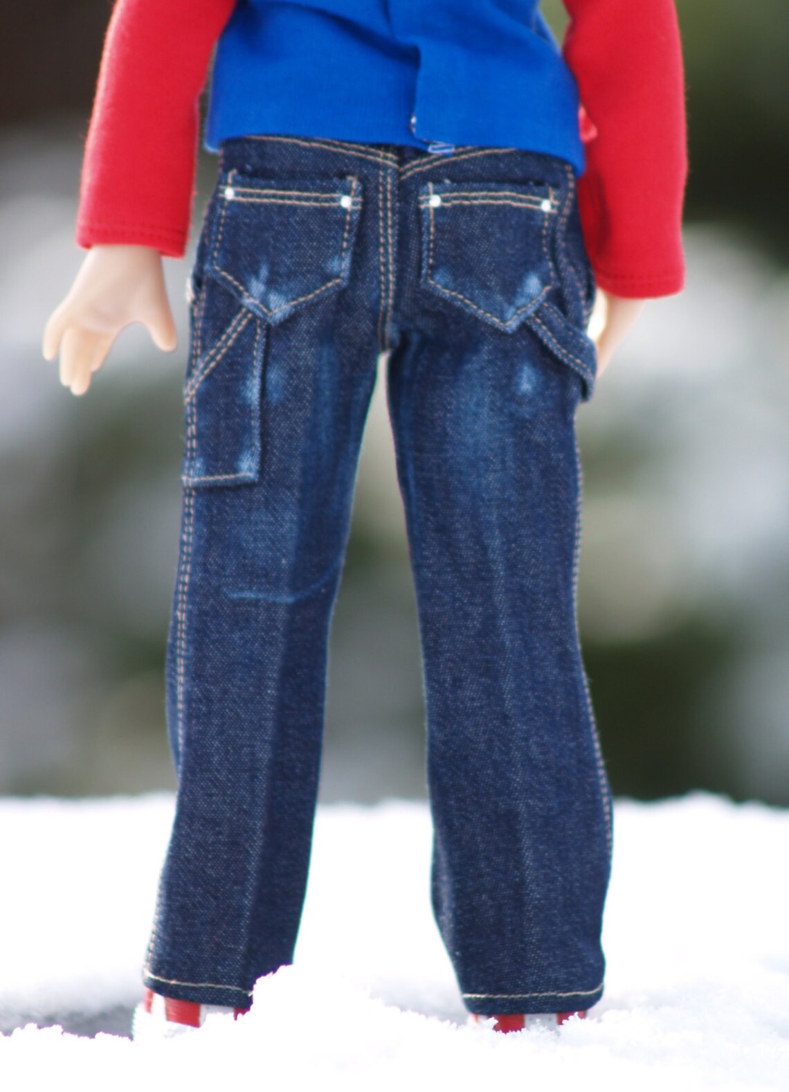 Colvins Carpenter Jeans PDF Sewing Pattern for 13 Effner - Etsy