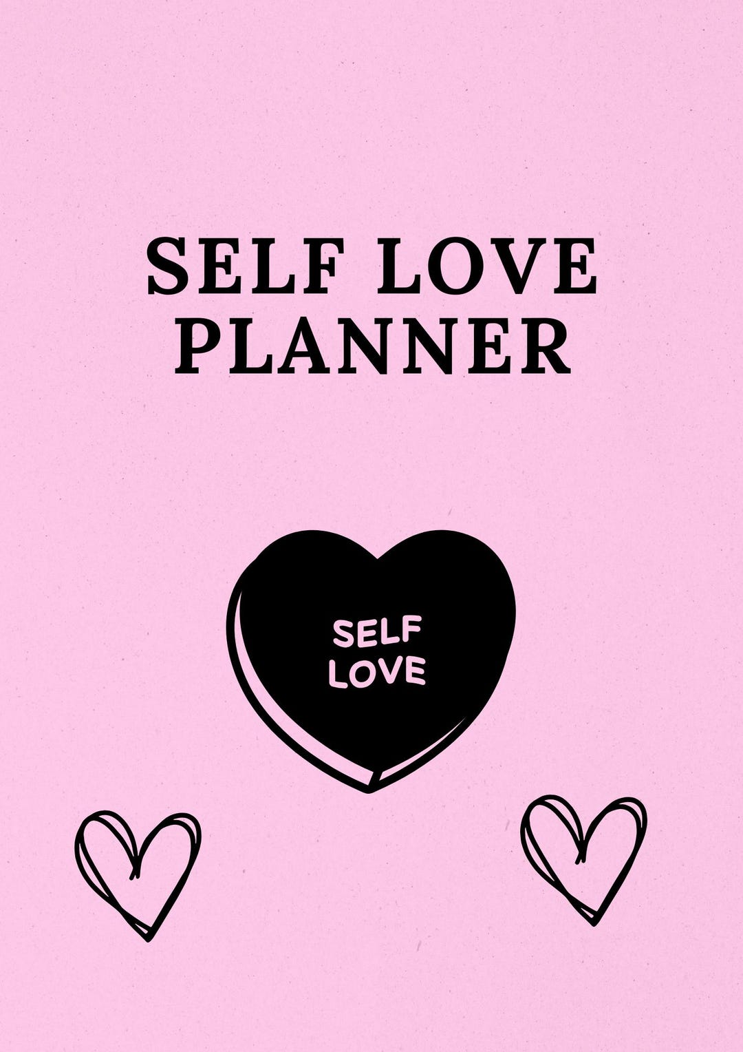 Self Love Planner Printable | Mental Health Wellness Journal (digital ...
