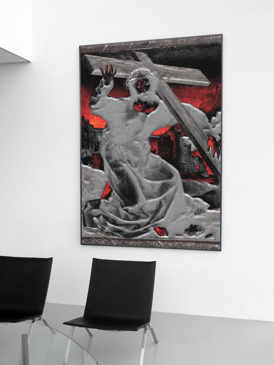 Retro Jesus Art - Vintage Wall Art - Jesus Poster - Trendy Art Print ...