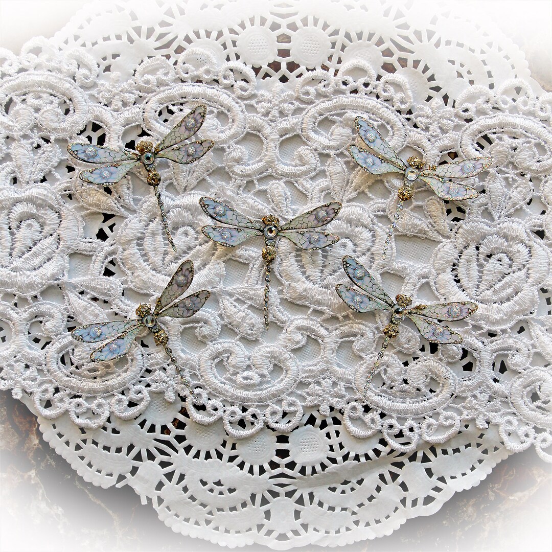 Reneabouquets Tiny Treasures Dragonfly Set- to Neptune and Back Premium ...