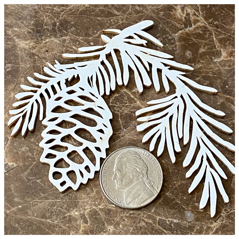 Reneabouquets Beautiful Board Evergreen Corners Set of 2 Laser - Etsy