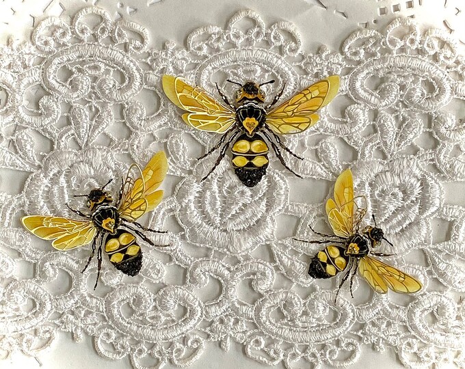 Bee Decor Tiered Tray Decor Fake Bee Hive Bee Hive Decor - Etsy