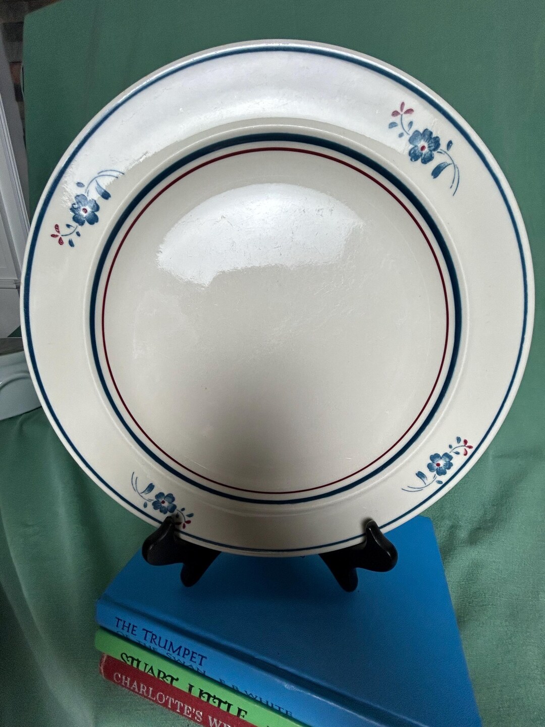 Epoch "blue Chintz" Stoneware Replacement Dinner Plates - Etsy